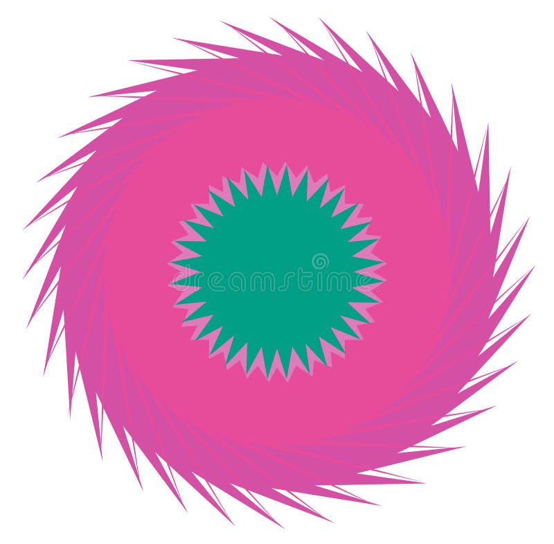 Weird, Strange Generated Random Edgy Shapes. Asymmetric Abstract Art ...