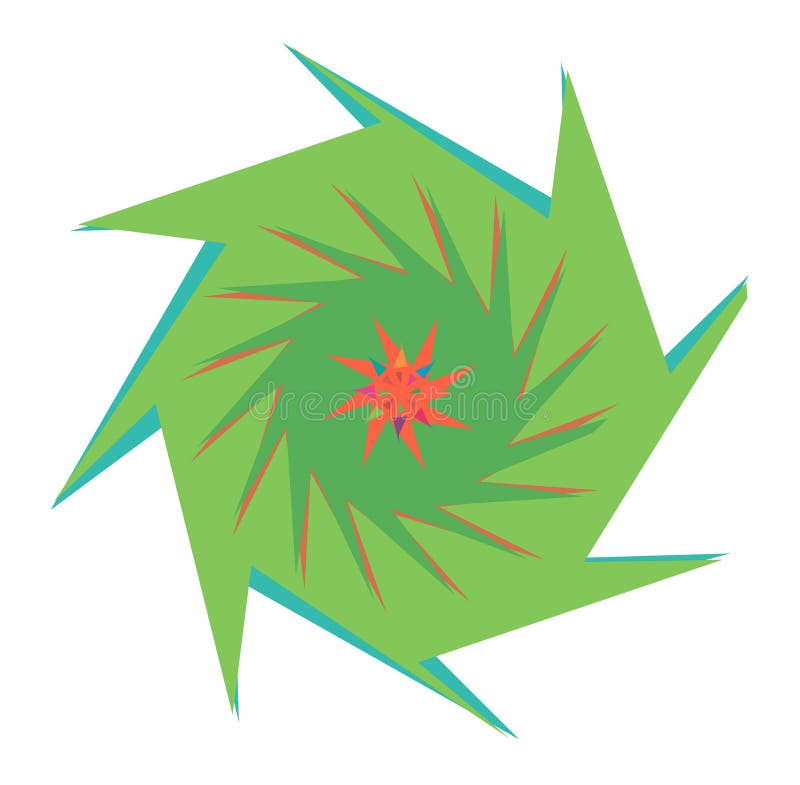 Abstract Random Geometry Shape. Generative Art Geometric Angular, Edgy ...