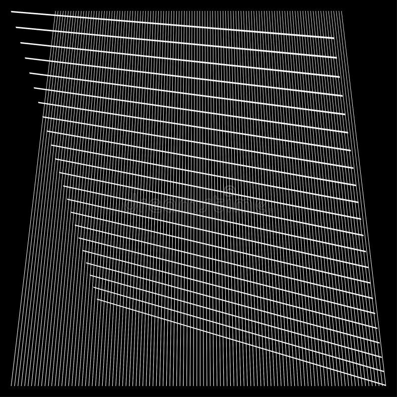 Abstract Random Grid, Mesh. Lattice, Grating and Grille Pattern with ...