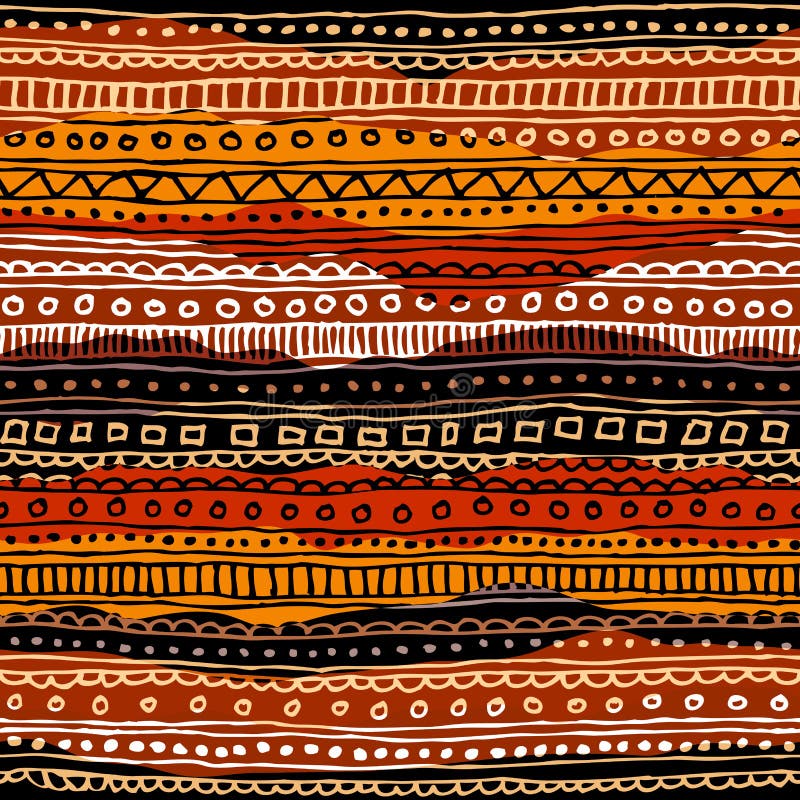 Abstract Random Grunge Pattern of Curved Multicolor Waves. Stock Vector ...