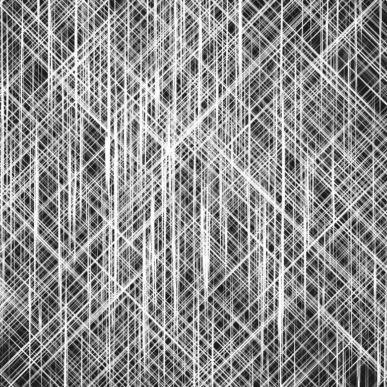 Abstract Random Lines Texture Stock Illustration - Illustration of ...