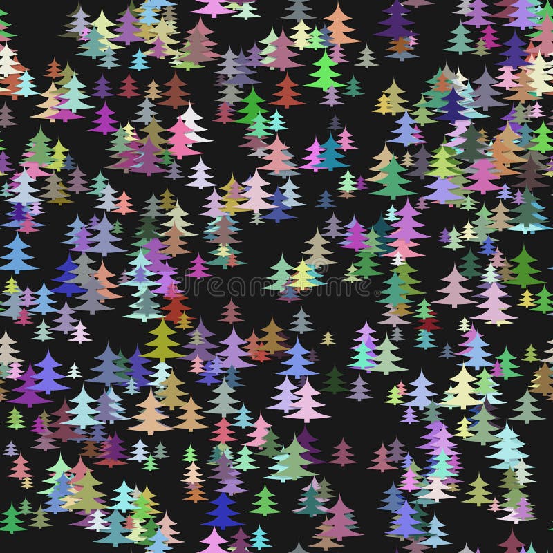 Abstract Random Pine Tree Pattern Background - Vector Christmas Holiday ... Abstract Random Pine Tree Pattern Background - Vector Christmas Holiday ...