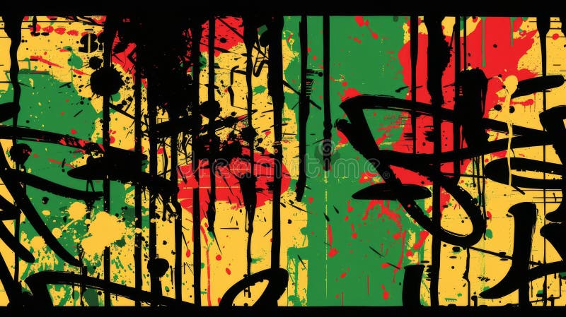 Reggae Graffiti Wallpaper