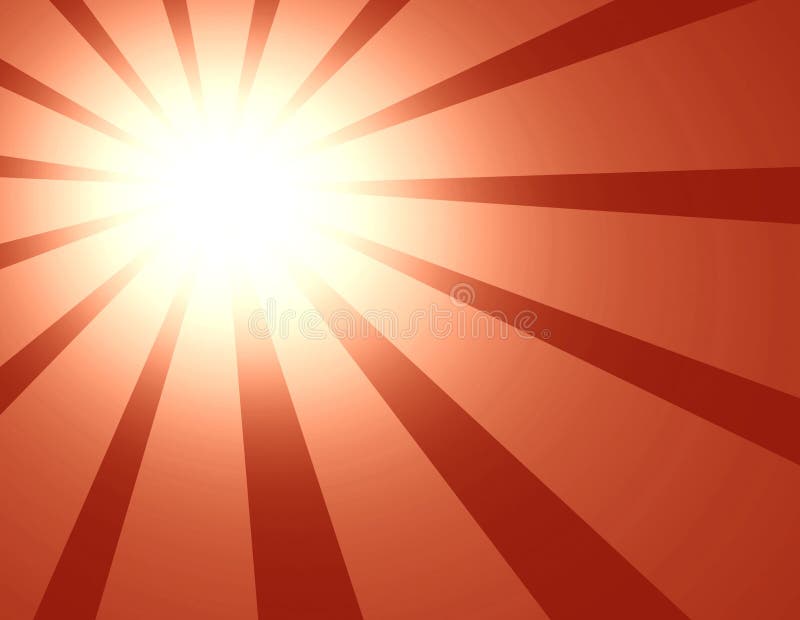 Abstract sun rays stock illustration. Illustration of heat - 5904701