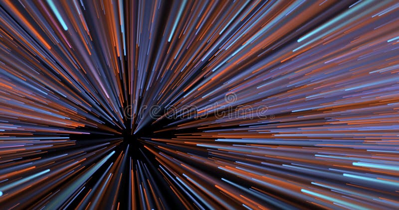 Moving Blue Clouds of Particles Floating on a Blue Background. Stock ...