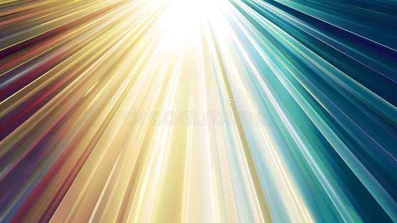 Abstract Rays of Light Radiating in Vibrant Colors, Creating a Dynamic ...