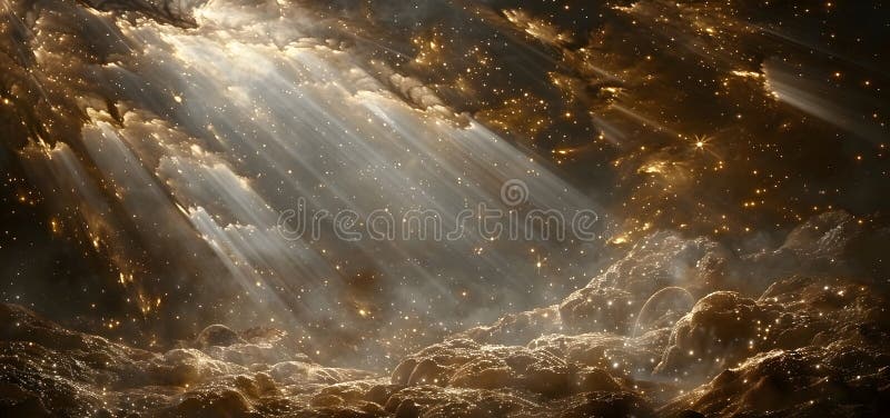 Abstract with Sun Rays and Sunburst Pattern Sky Blue Background High ...