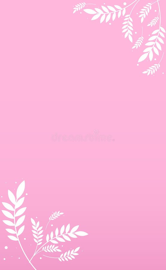 Abstract Realistic Background Template with Flowers - Vector Stock ...