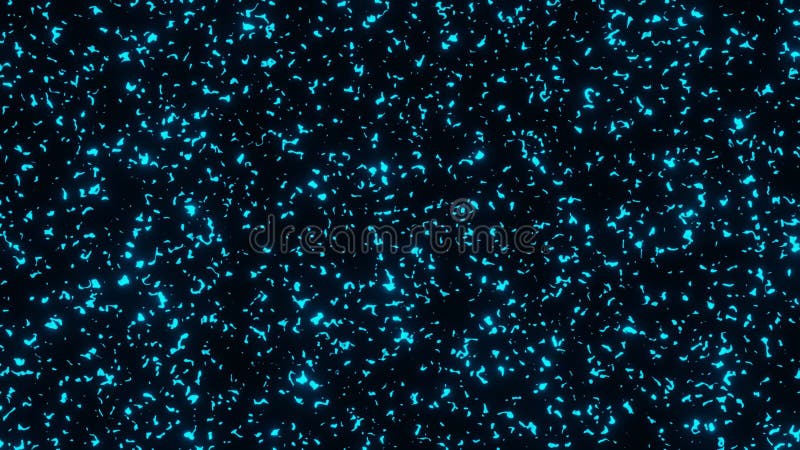 Abstract Realistic Glitter Blue Fire Particles Lights Texture in Dark ...