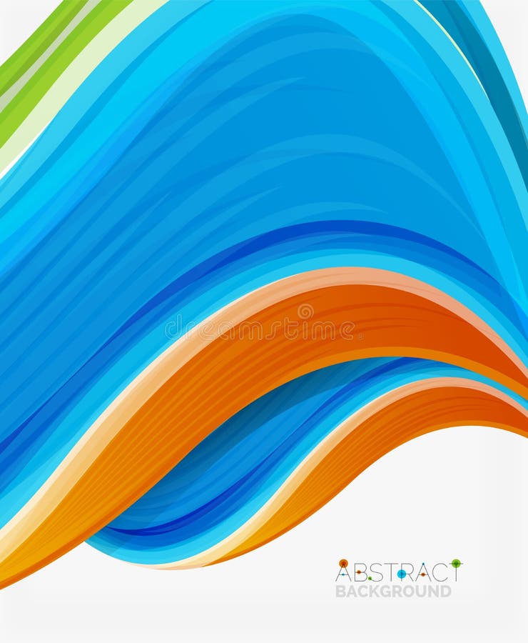 Abstract Realistic Solid Wave Background Stock Illustrations – 169 ...