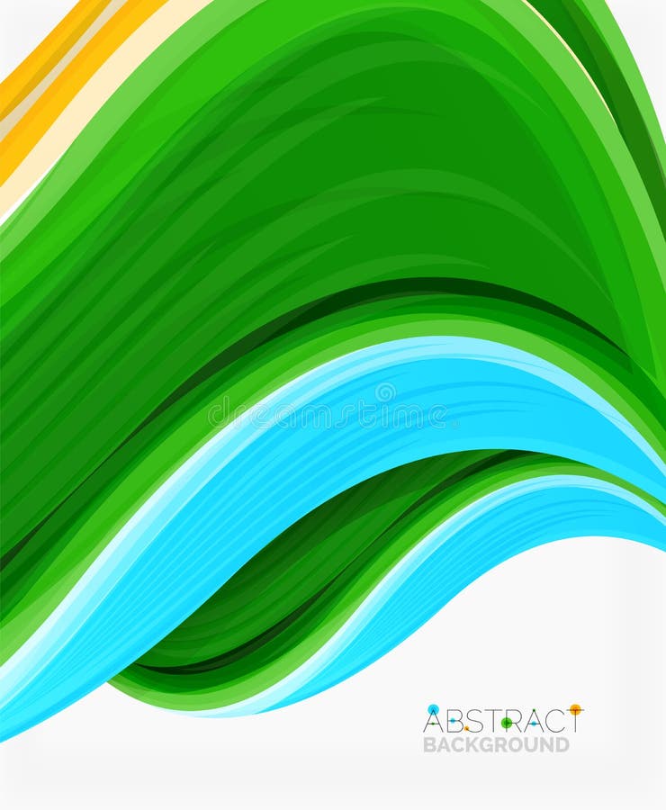 Abstract Realistic Solid Wave Background Stock Illustrations – 169 ...