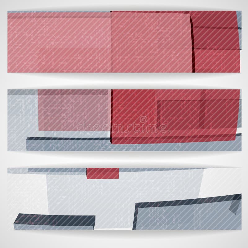 Abstract Rectangle Banner. stock vector. Illustration of shape - 35263293