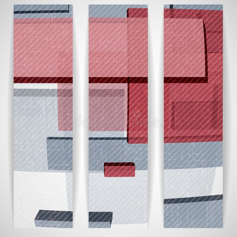 Abstract Rectangle Banner. stock vector. Illustration of digital - 35269647