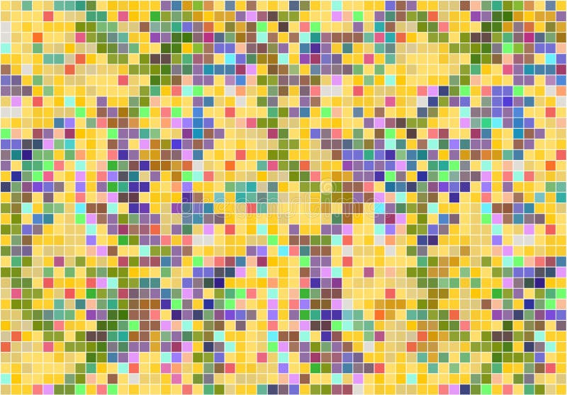 Rectangle Color Palette with True Vibrant Colors Stock Illustration ...