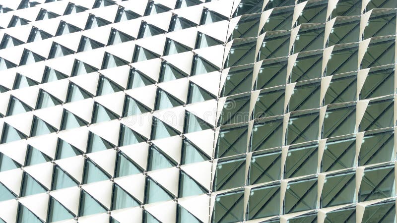 Abstract Triangle Folded Pattern White Gradient Stock Image - Image of ...