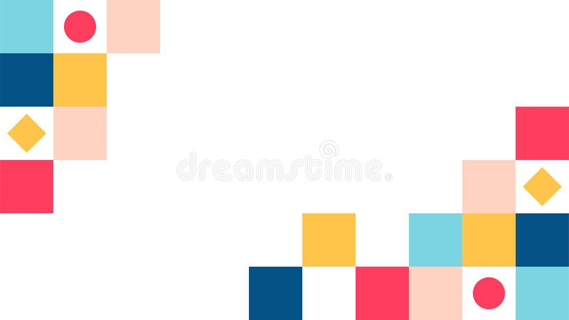 Abstract Background with Rectangular and Rhombus Element Stock Vector ...