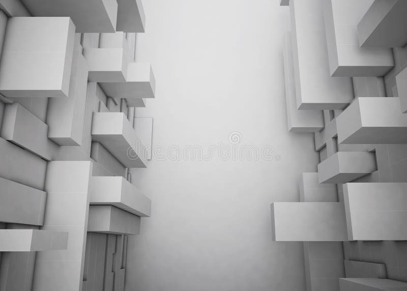 Abstract Rectangular Box Shape Several Stock Illustration ...