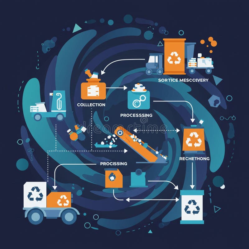 Stages Recycling Stock Illustrations – 578 Stages Recycling Stock ...