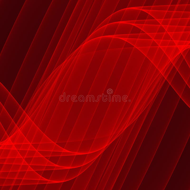 Abstract Red Background. Abstract Red Pattern. Bright Red Lines. Raster ...
