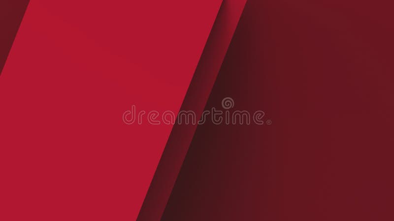 Abstract Red Background Basic Geometry Overlaps with Shadow Vector ...