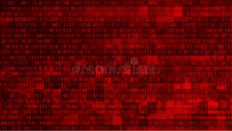 Red Screen Binary Code Screen Stock Illustrations – 1,402 Red Screen ...