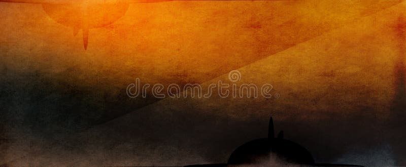 Abstract Red Background with Black Grunge Borders, Triangle Shapes in ...