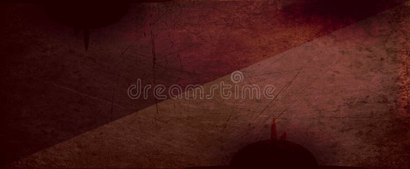 Abstract Red Background with Black Grunge Borders, Triangle Shapes in ...