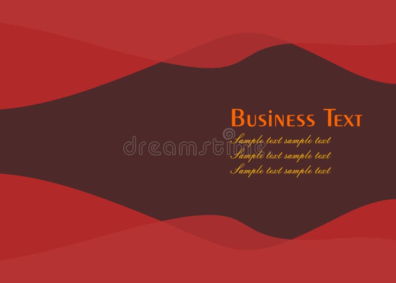 Abstract Red Background, Business Card Design. Stock Vector ...