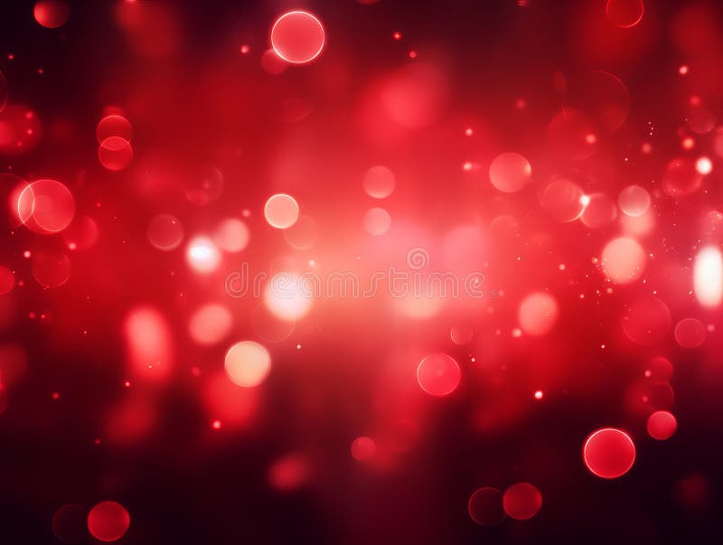 Abstract Red Background in Full Focus with Neon Lights Stock ...