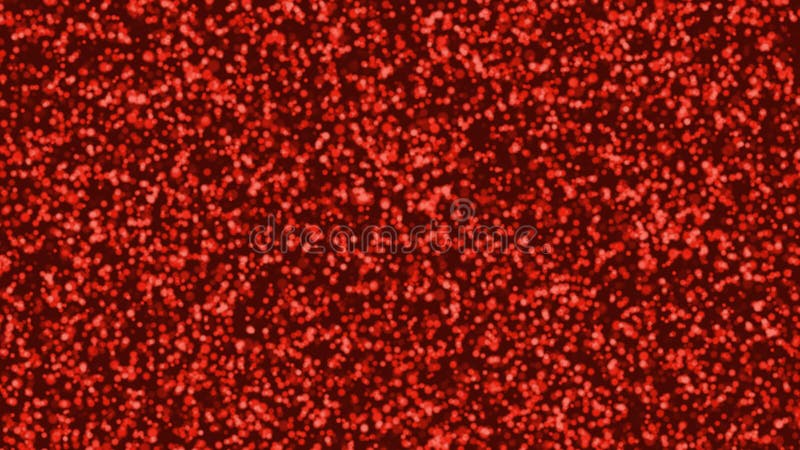 Abstract Red Background with Many Particles Stock Illustration ...