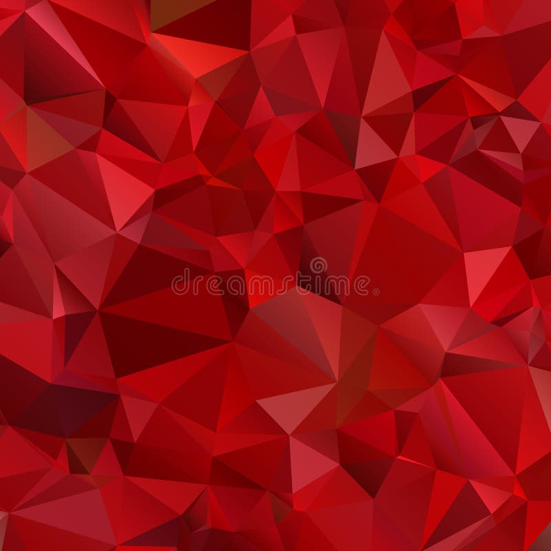 Abstract Red Background Polygon Stock Vector - Illustration of blank ...