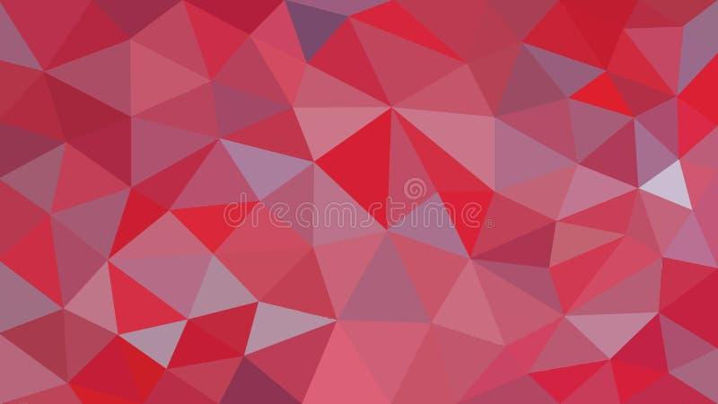 Abstract Red Background with Polygonal Texture Stock Illustration ...