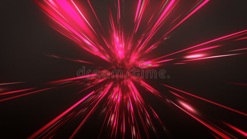 Abstract Red Background with Rays of Light and Speed Motion Blur ...