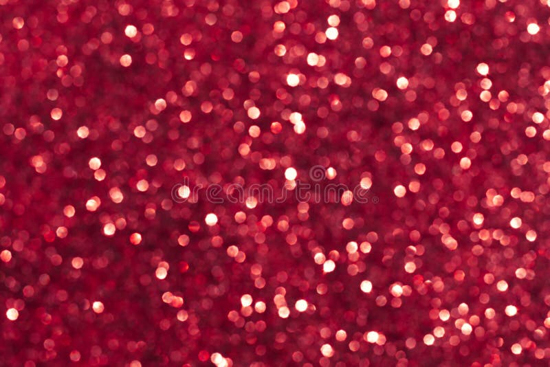 Abstract Red Background. Shiny Glitter Bokeh in Red Colors Stock Photo ...