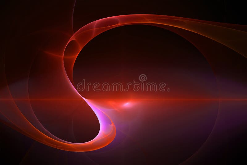 Abstract Red Background, Weird Light Glow in the Dark Stock ...