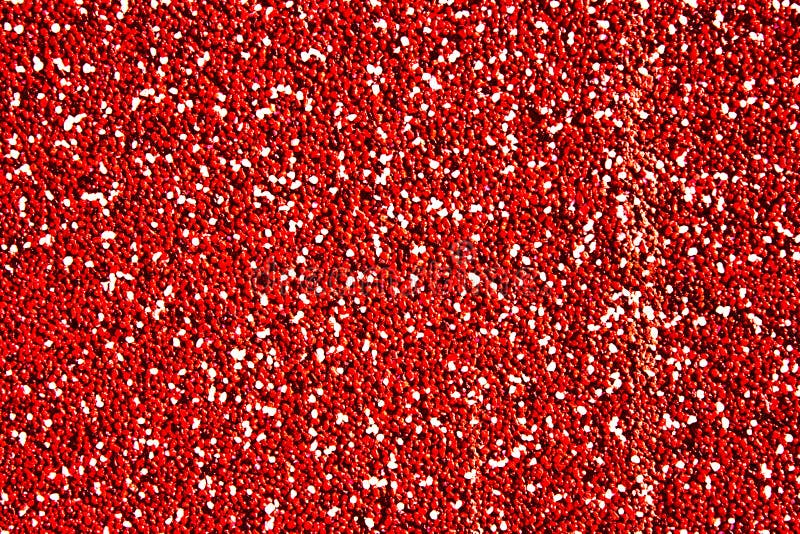 Abstract Red Background, Texture of Bright Green Small Stones. Stock ...