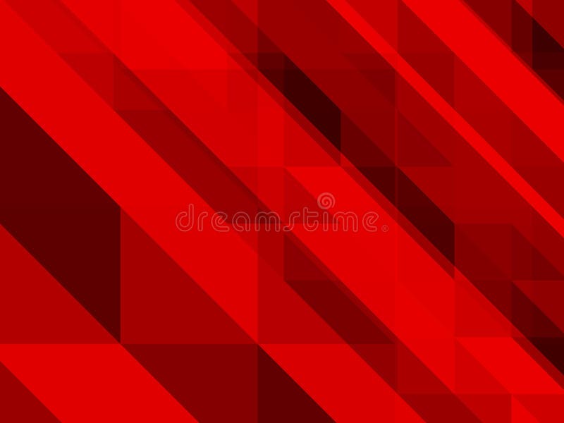 Abstract Red Background of Triangles Stock Vector - Illustration of ...