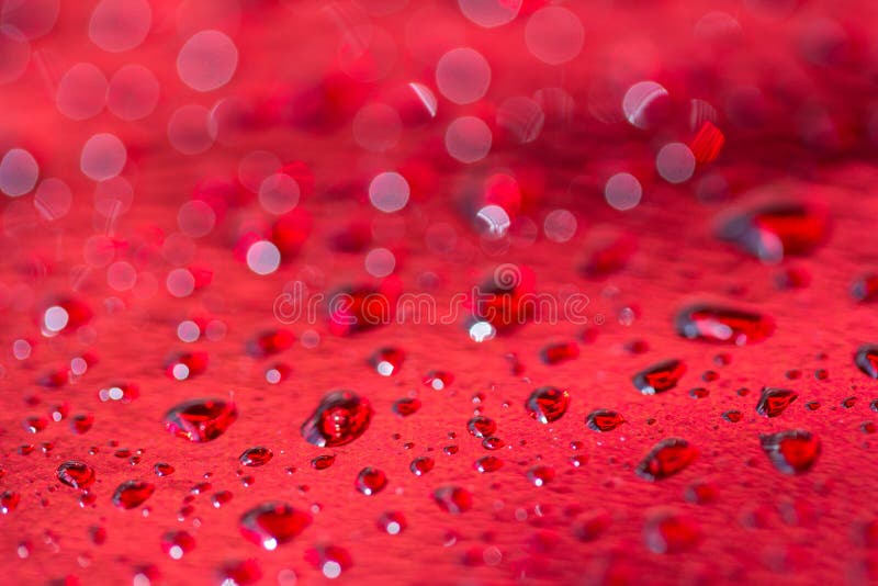 Abstract Red Background with Water Drops Stock Photo - Image of delight ...