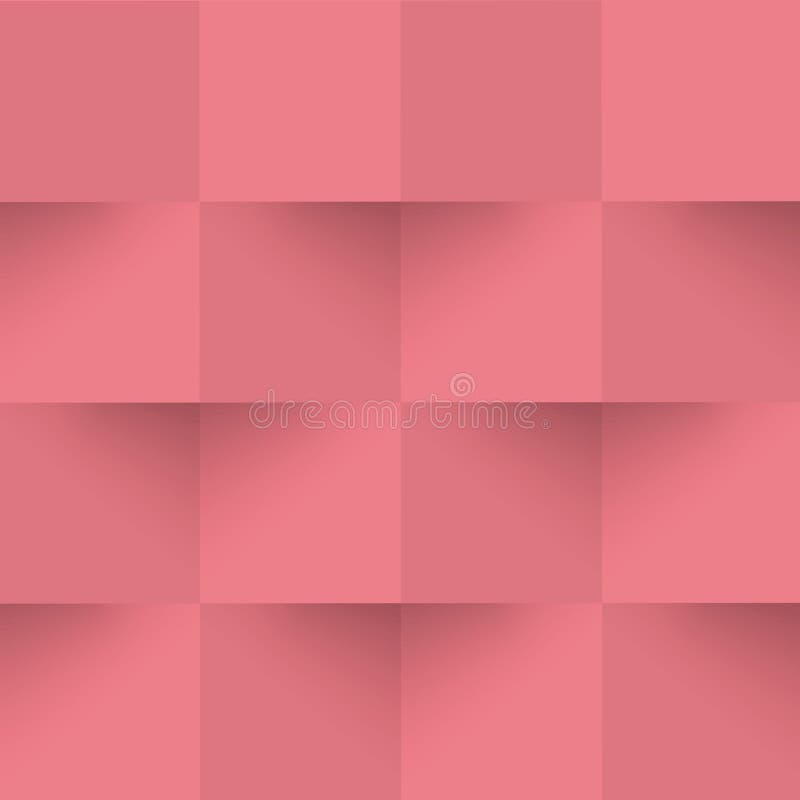 Abstract Red Background, Web Template, Squares with Shadow - Vector ...