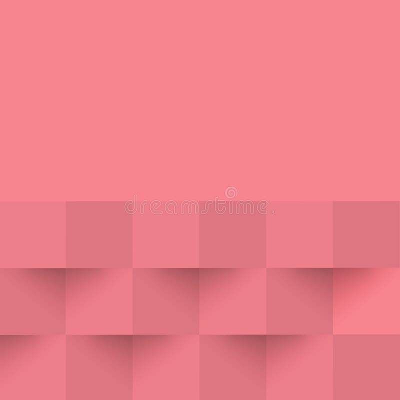 Abstract Red Background, Web Template, Squares with Shadow - Vector ...
