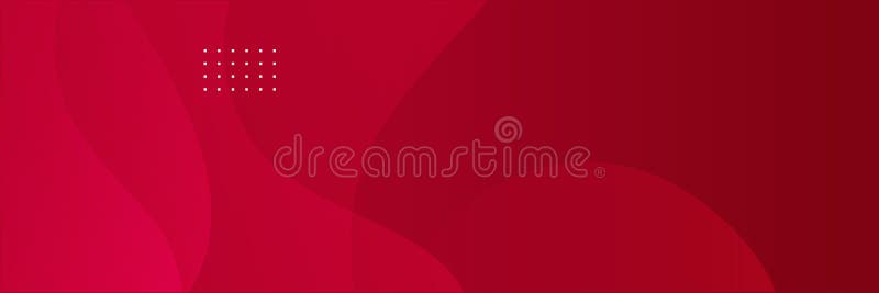 Abstract Red Banner Background Stock Illustration - Illustration of ...