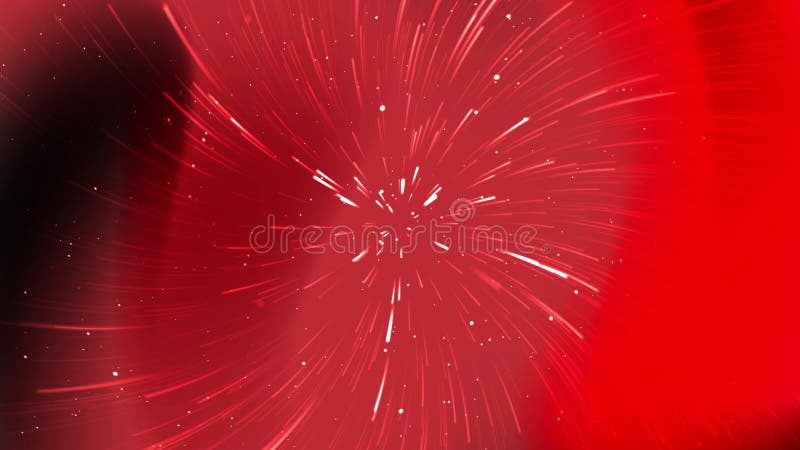 Abstract Red and Black Background with Glowing Lines and Particles ...