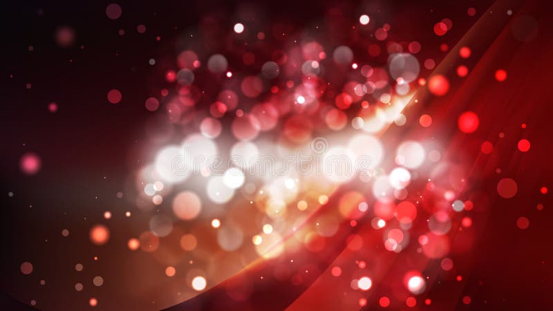 Abstract Red and Black Blur Lights Background Stock Vector ...
