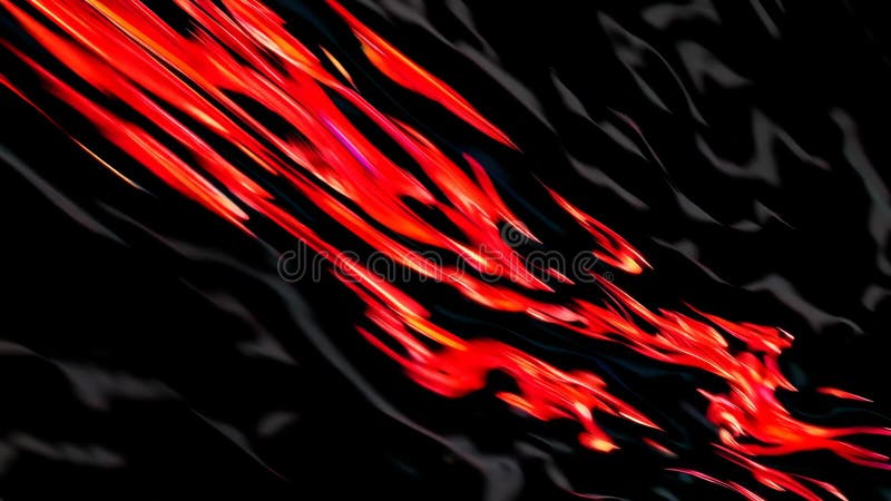 Abstract Red and Black Flowing Pattern, Dynamic and Vibrant Concept ...