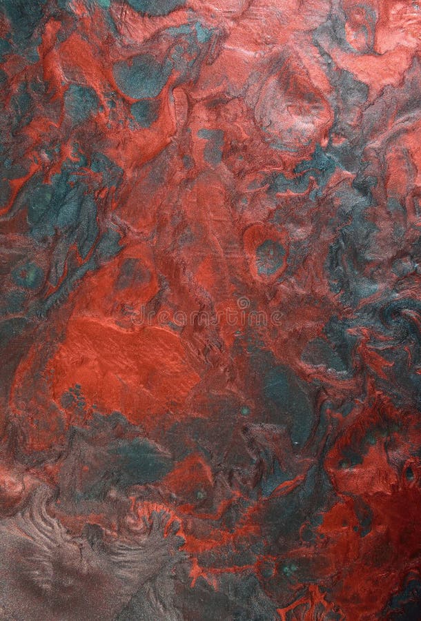 Abstract Red-black Lava-like Background with Fine Glitter Stock Image ...