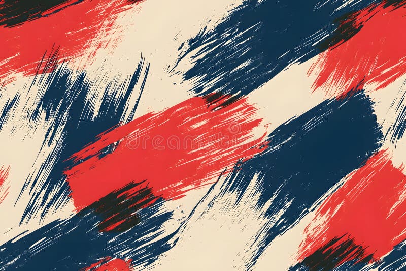 Abstract Red Blue Beige Paint Strokes Background Texture Stock ...