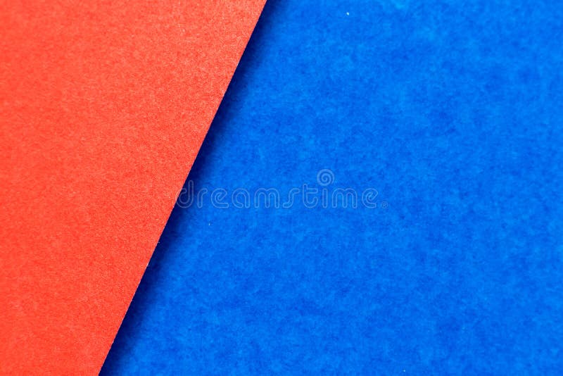 Abstract Red and Blue Paper Textured Background with Copy Space for ...