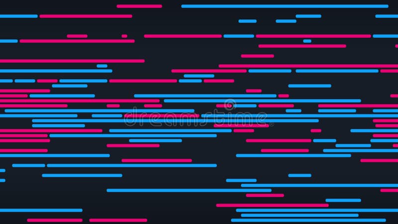 Abstract Red and Blue Dashes and Dots. Illustration Background Stock ...