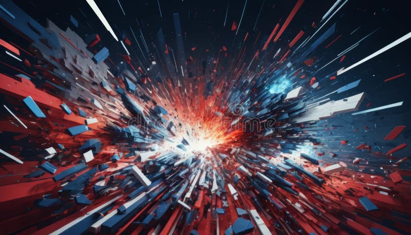 Digital Artwork Red Background Lines Light High Quality Resolution ...