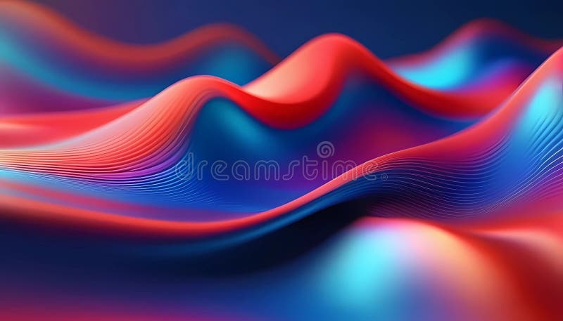 Red and Blue Gradient Abstract Background Design with Wave Texture ...